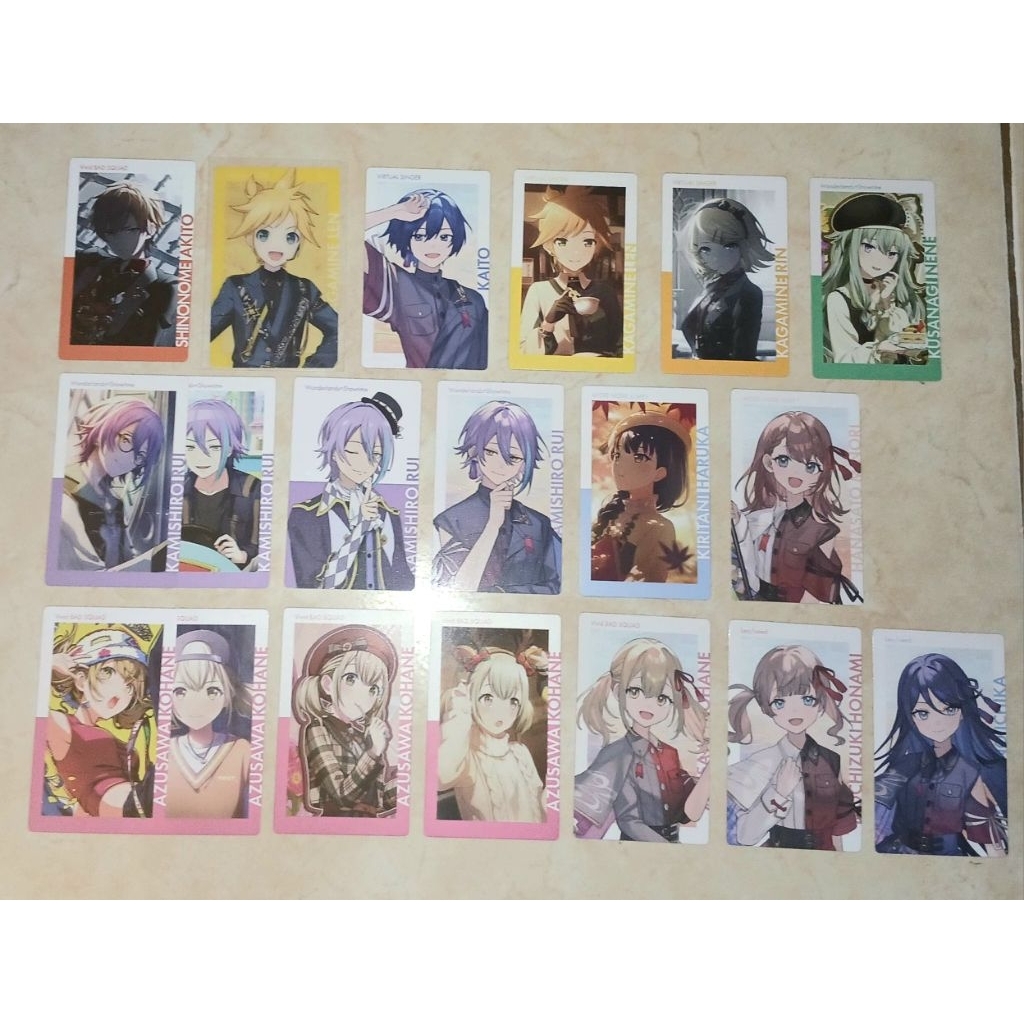 Jual [UPDATE] ePick Card Project Sekai Kagamine Len KAITO Hoshino Ichika Mochizuki Honami ...