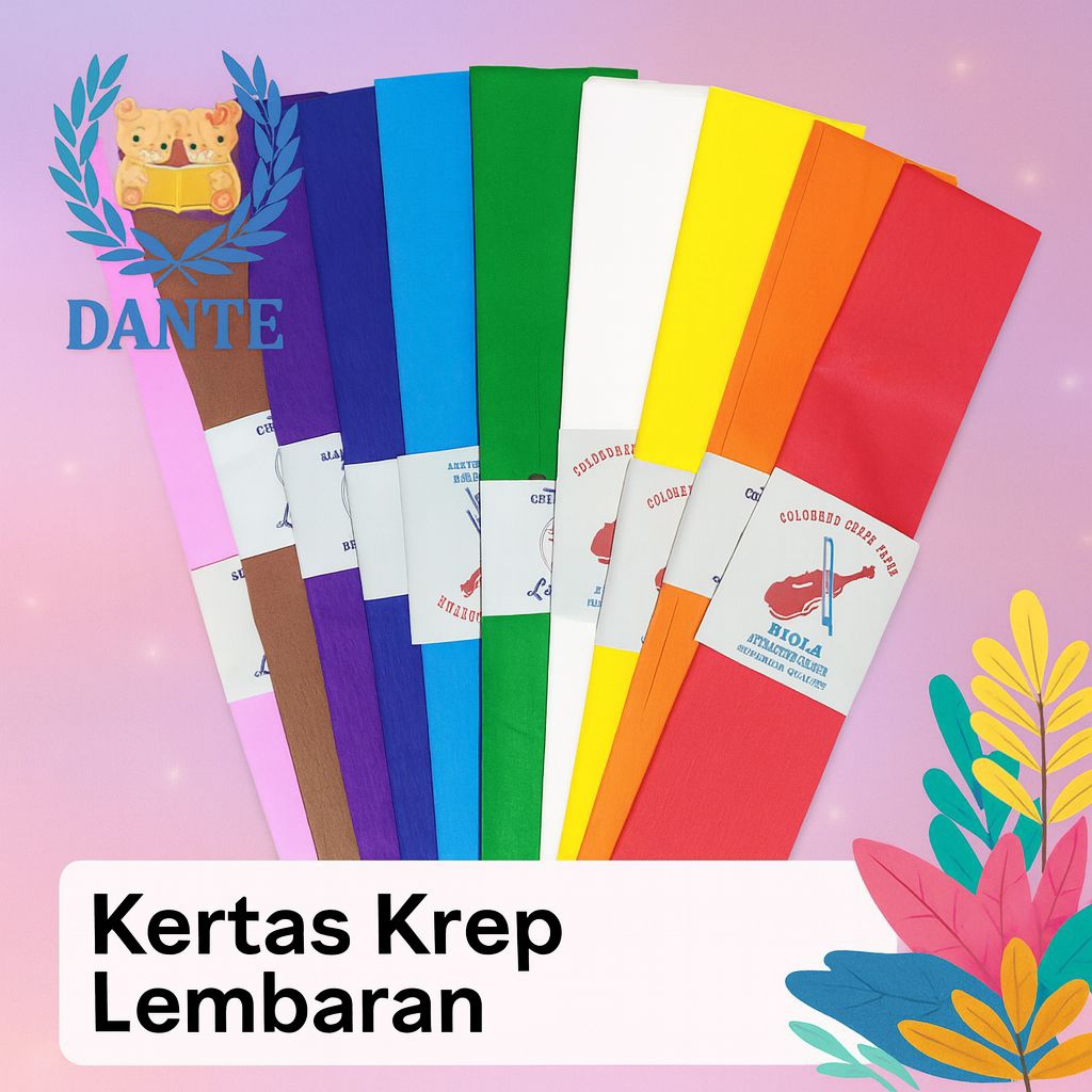 Jual KERTAS KREP CREPE PAPER LEMBARAN | Shopee Indonesia
