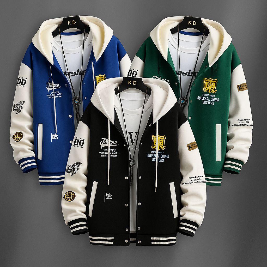 Jual ( Bahan Tebal ) Jaket Varsity Baseball Original | Shopee Indonesia