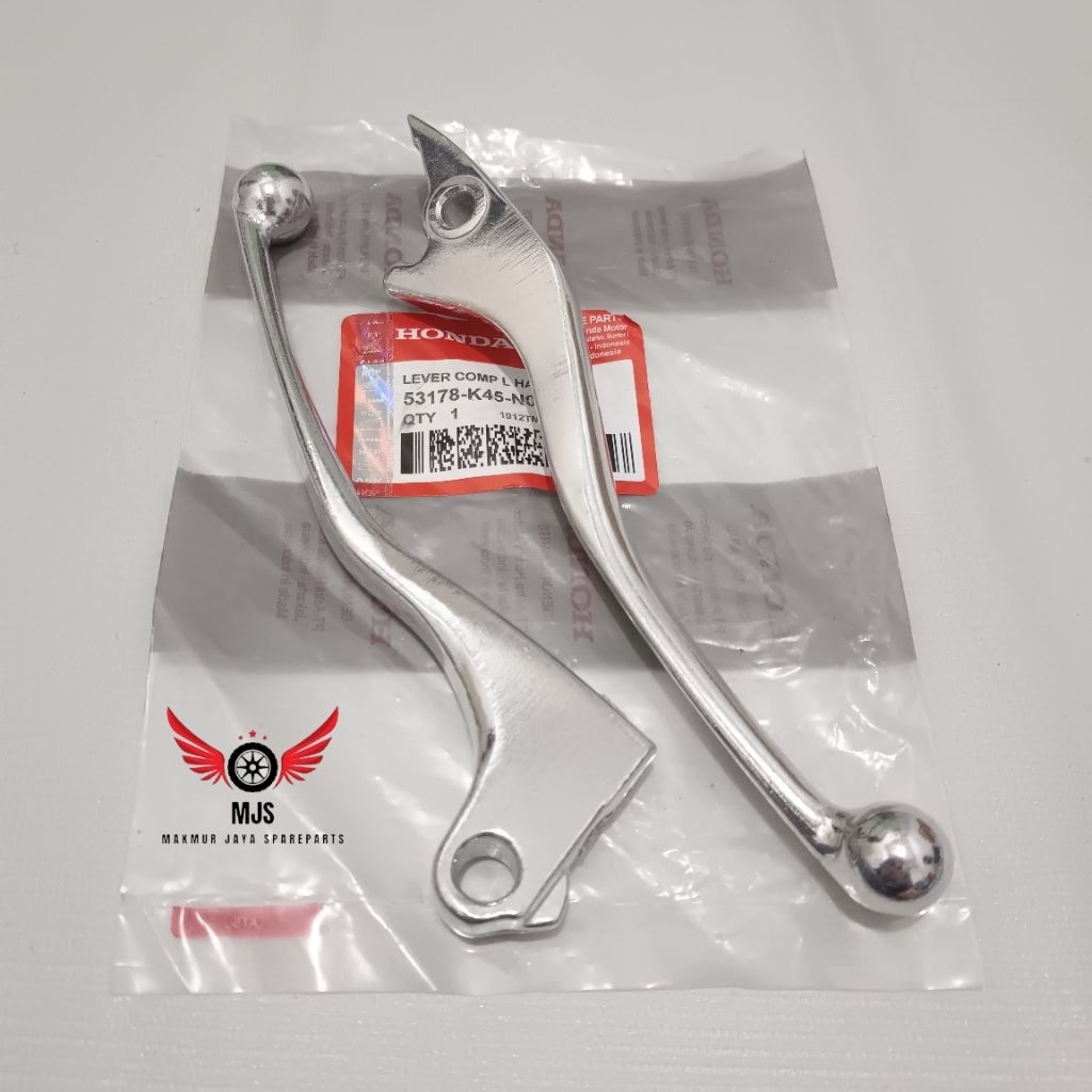 Jual Handle Handel Rem Kopling Silver Set Kiri Kanan Honda Tiger ...