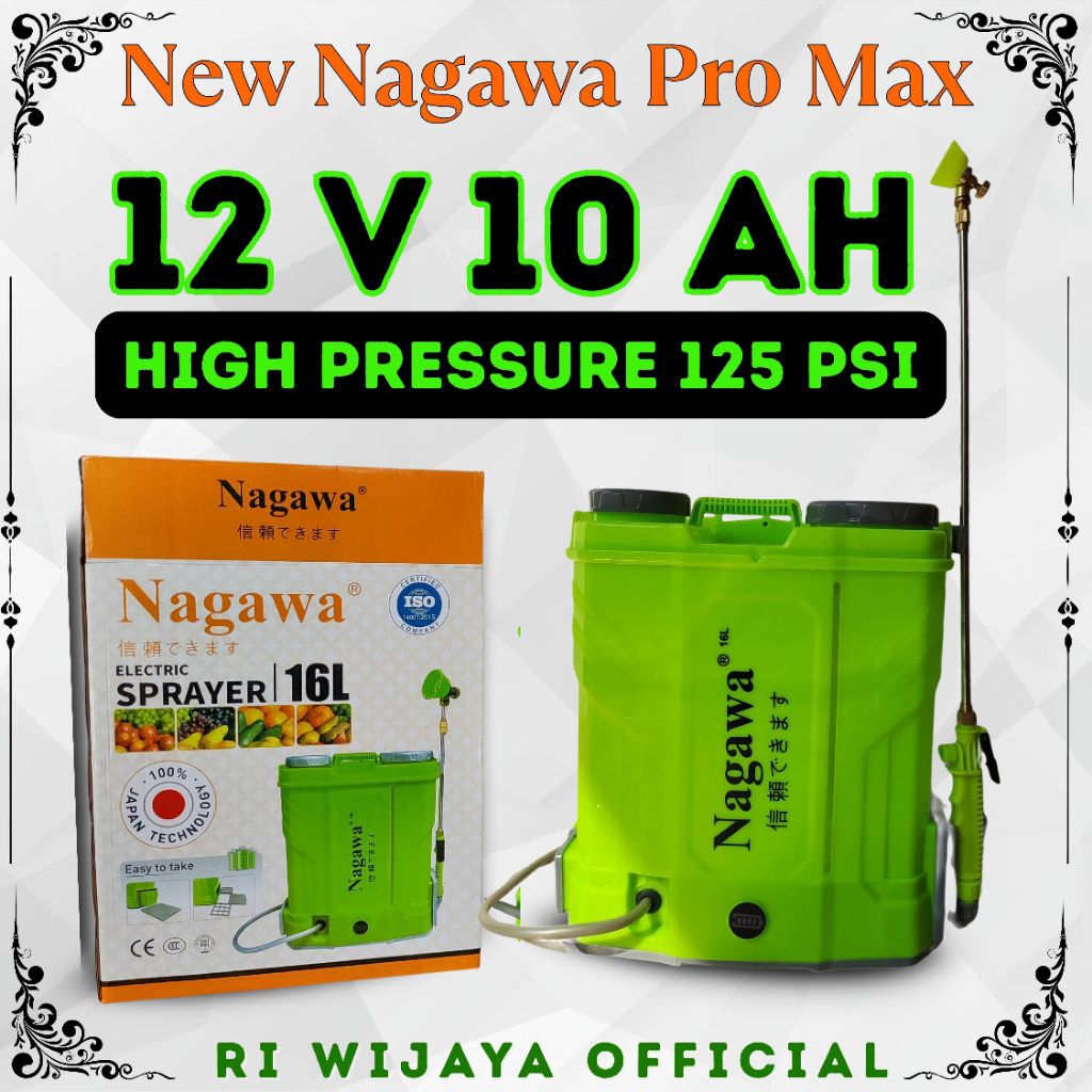 Jual SPRAYER NEW NAGAWA 2025/ SPRAYER ELEKTRIK NAGAWA 16 LITER / TANGKI ...