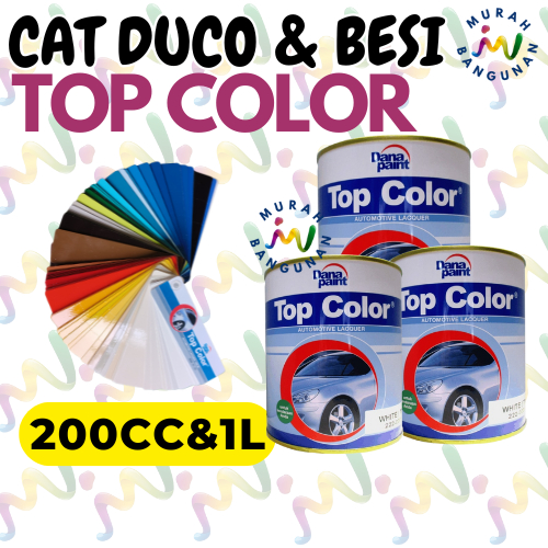 Jual Cat NC Duco Top Color Danapaint Semua Warna 1 Kg / 200 Cc / cat ...