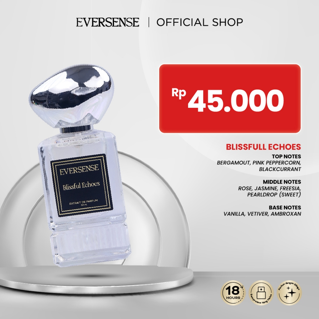 Jual Eversense Extrait De Parfum 30ml - BLISSFULL ECHOES Creamy ...