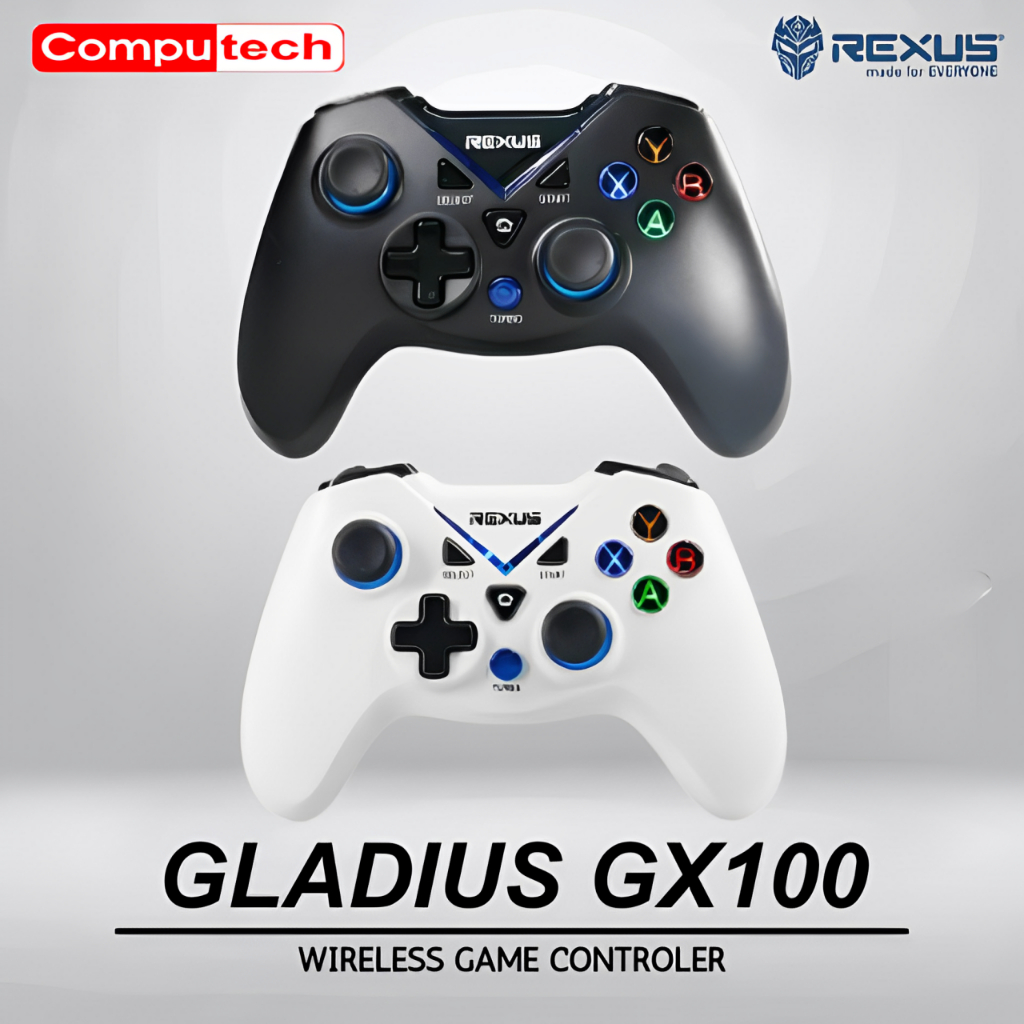 Jual REXUS Pro Gaming Gamepad GLADIUS GX100 Wireless Game Pad ...