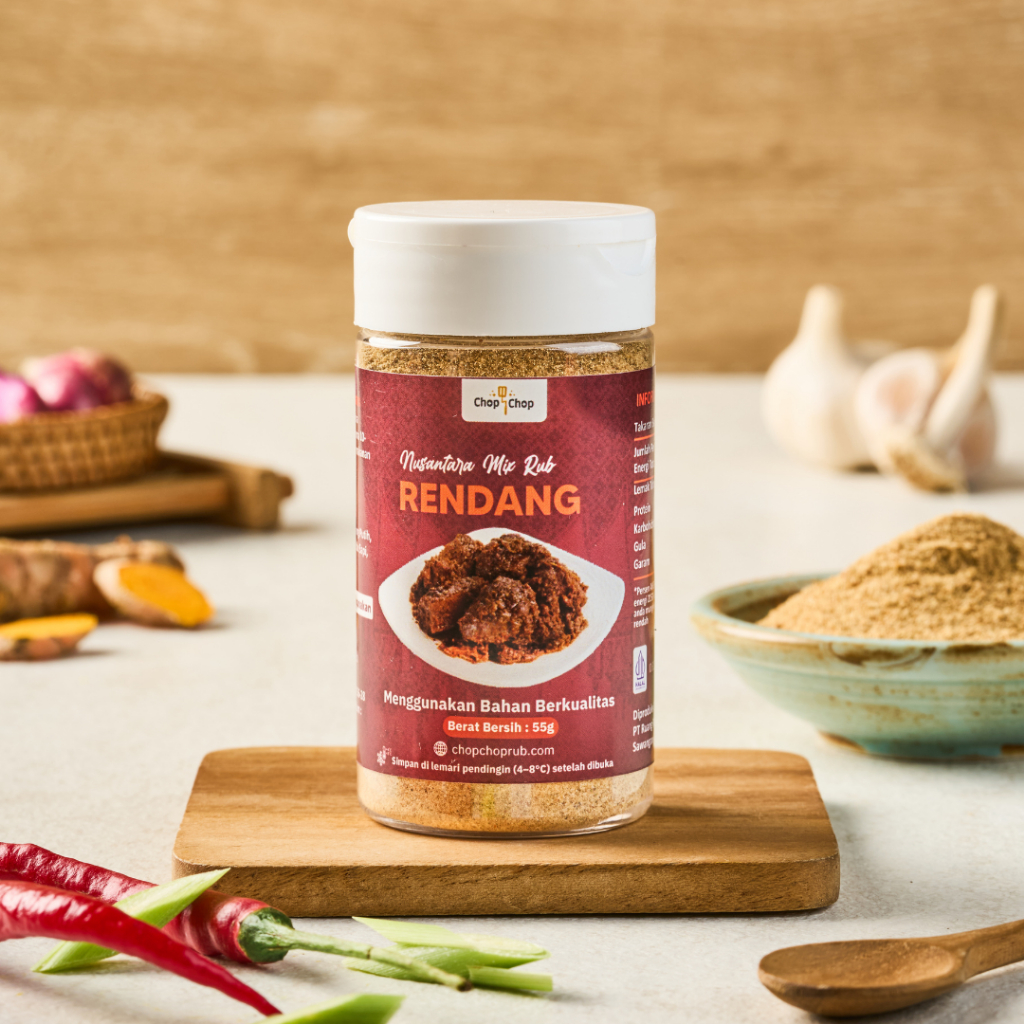 Jual CHOP CHOP Nusantara Mix Rub Rendang 55g | Shopee Indonesia