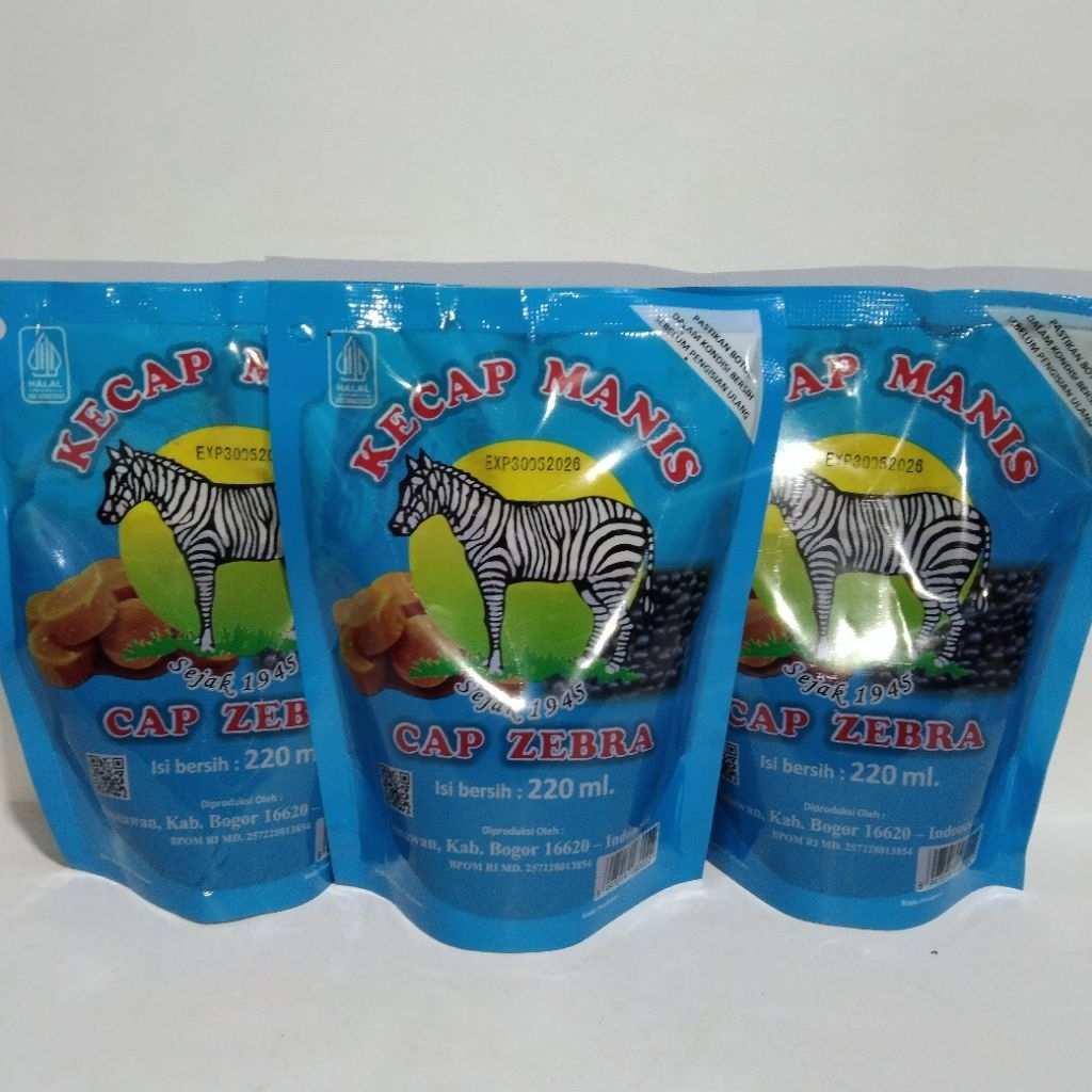 Jual Kecap Manis Cap Zebra 220ml | Shopee Indonesia