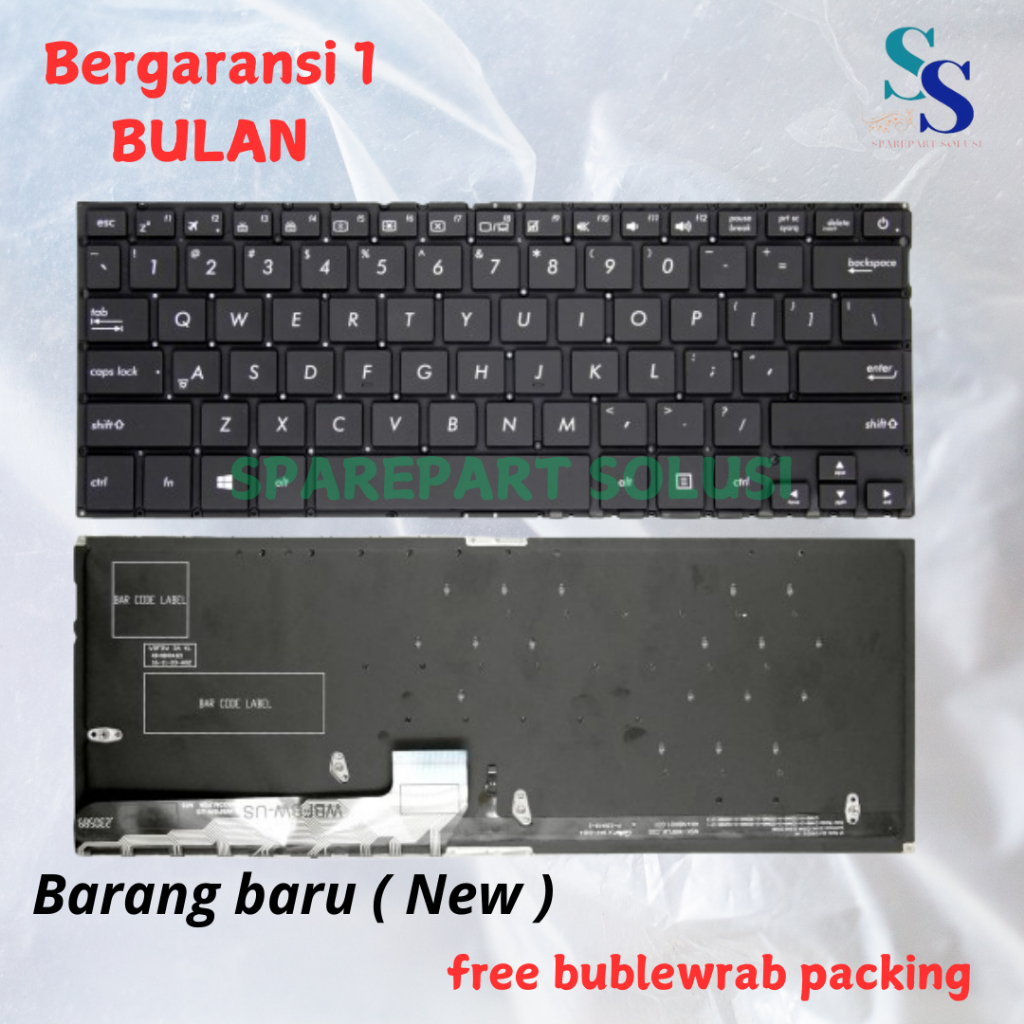 Jual Keyboard Asus Zenbook UX430 UX430u UX430ua UX430un UX430uq ...