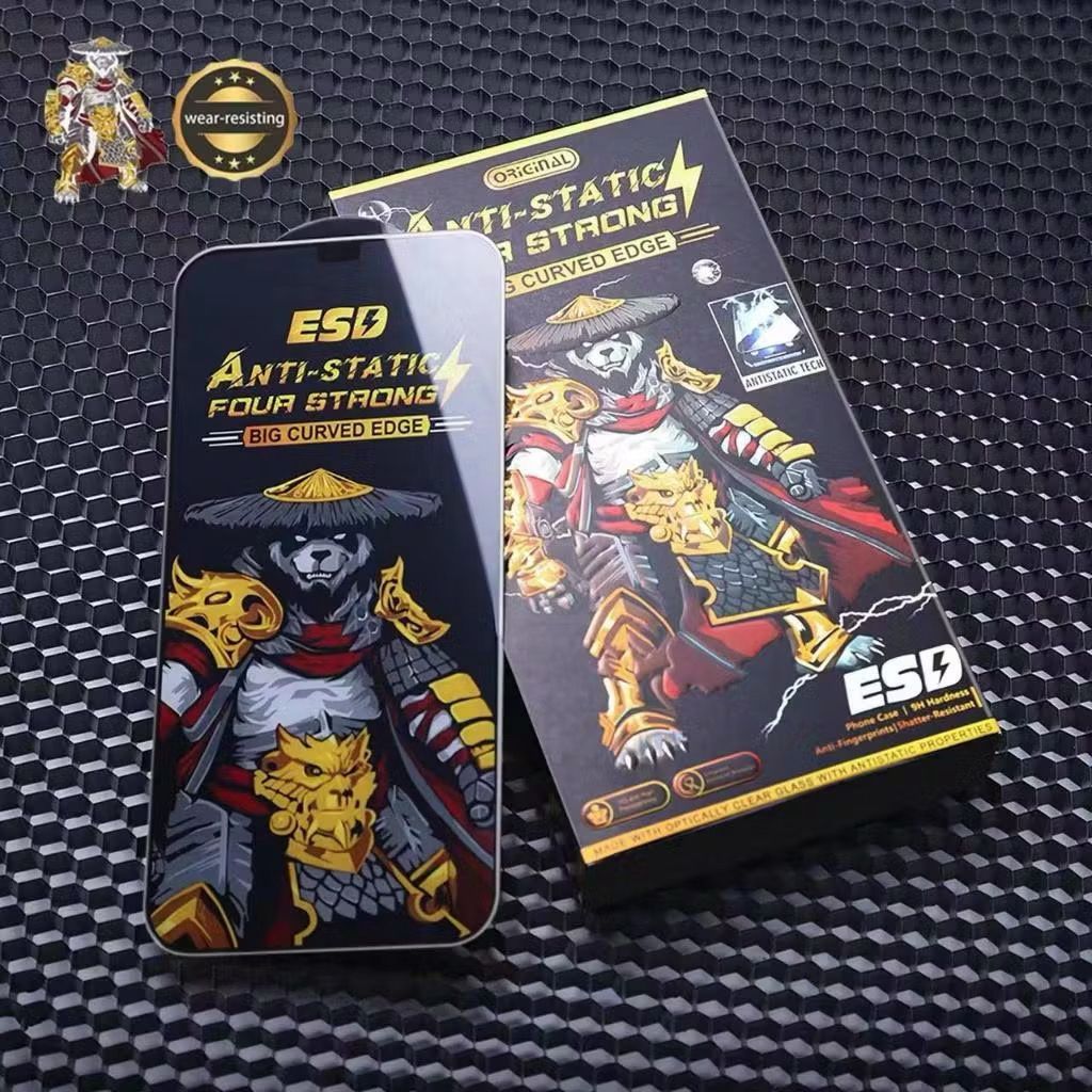 Jual TEMPERED GLASS PANDA KACA BENING ANTI STATIC ESD FOR TECNO POVA ...