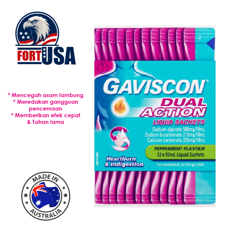 Jual Gaviscon Obat Heartburn & Indigestion | Pereda Nyeri Asam Lambung ...