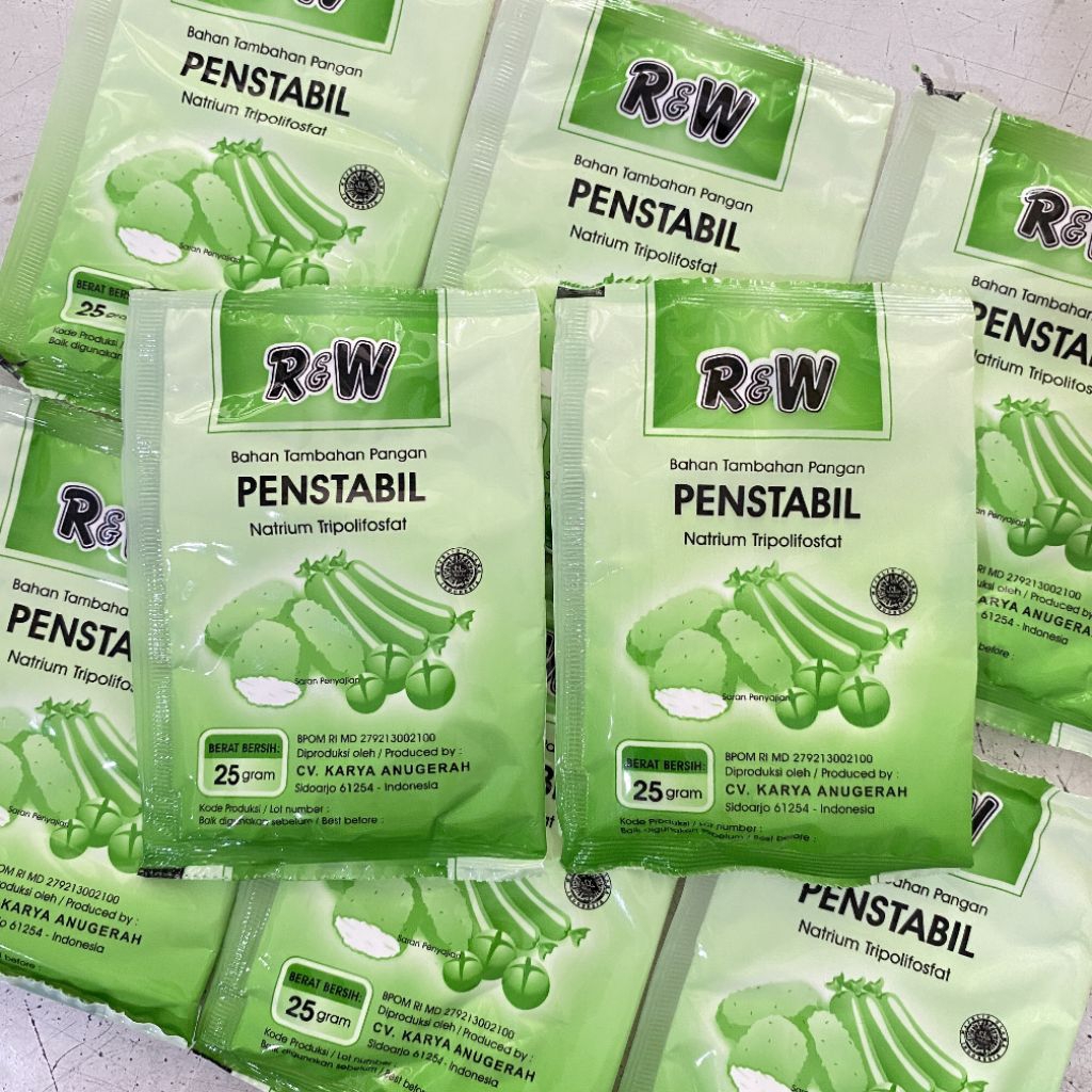 Jual R&W Rajawali penstabil natrium tripolifosfat 25 gram | penstabil ...