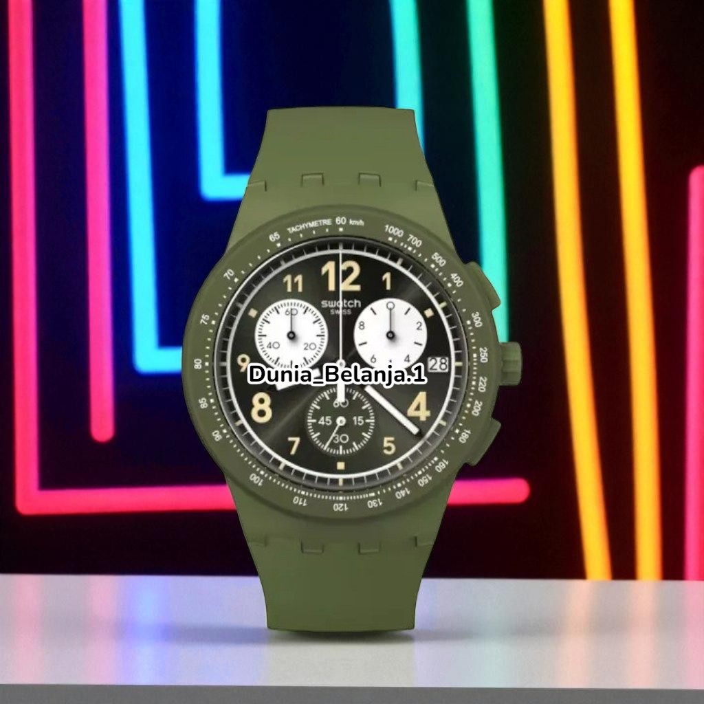Jual Original 100%!! Jam Tangan Pria SWATCH SUSG406 Nothing Basic About ...