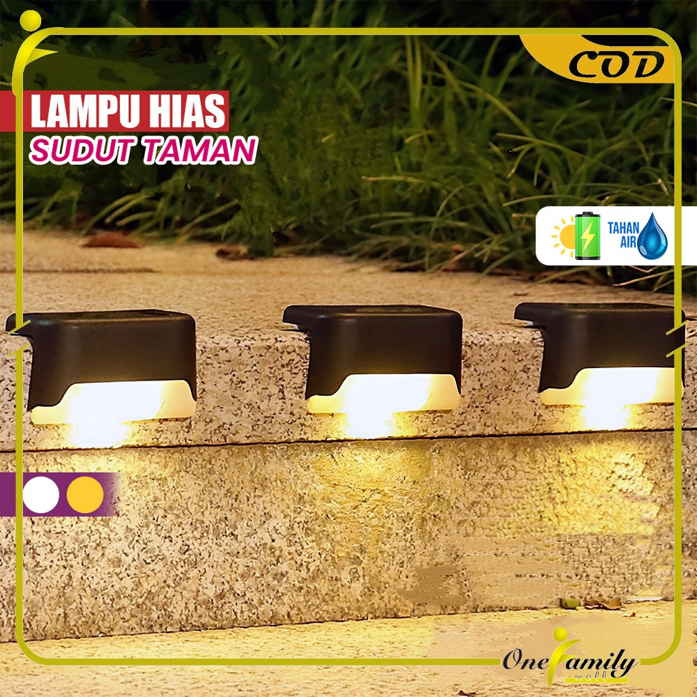 Jual EC ONE-C1024 Lampu Tangga Sudut Jalan Atap Tenaga Surya Panel ...