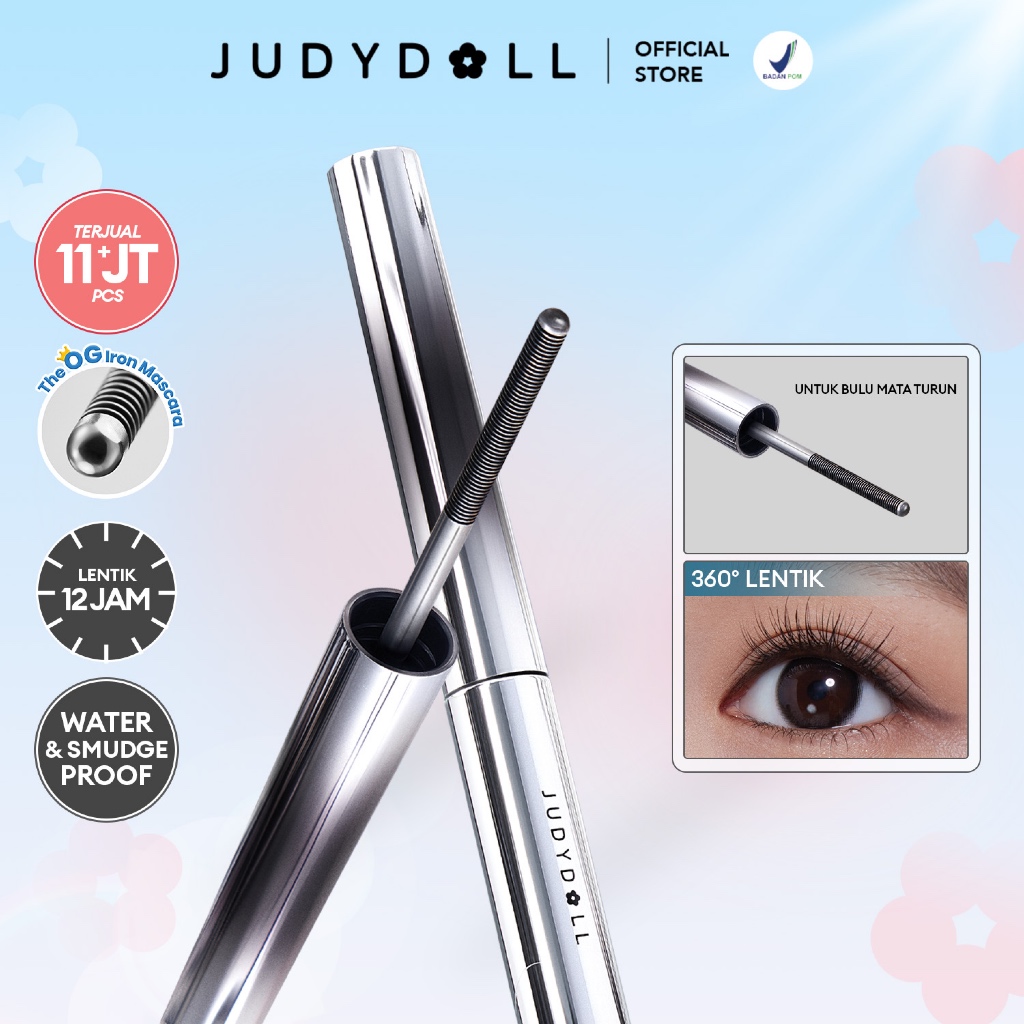 Jual (BEST SELLER) Judydoll Iron Mascara (Maskara Besi Waterproof ...