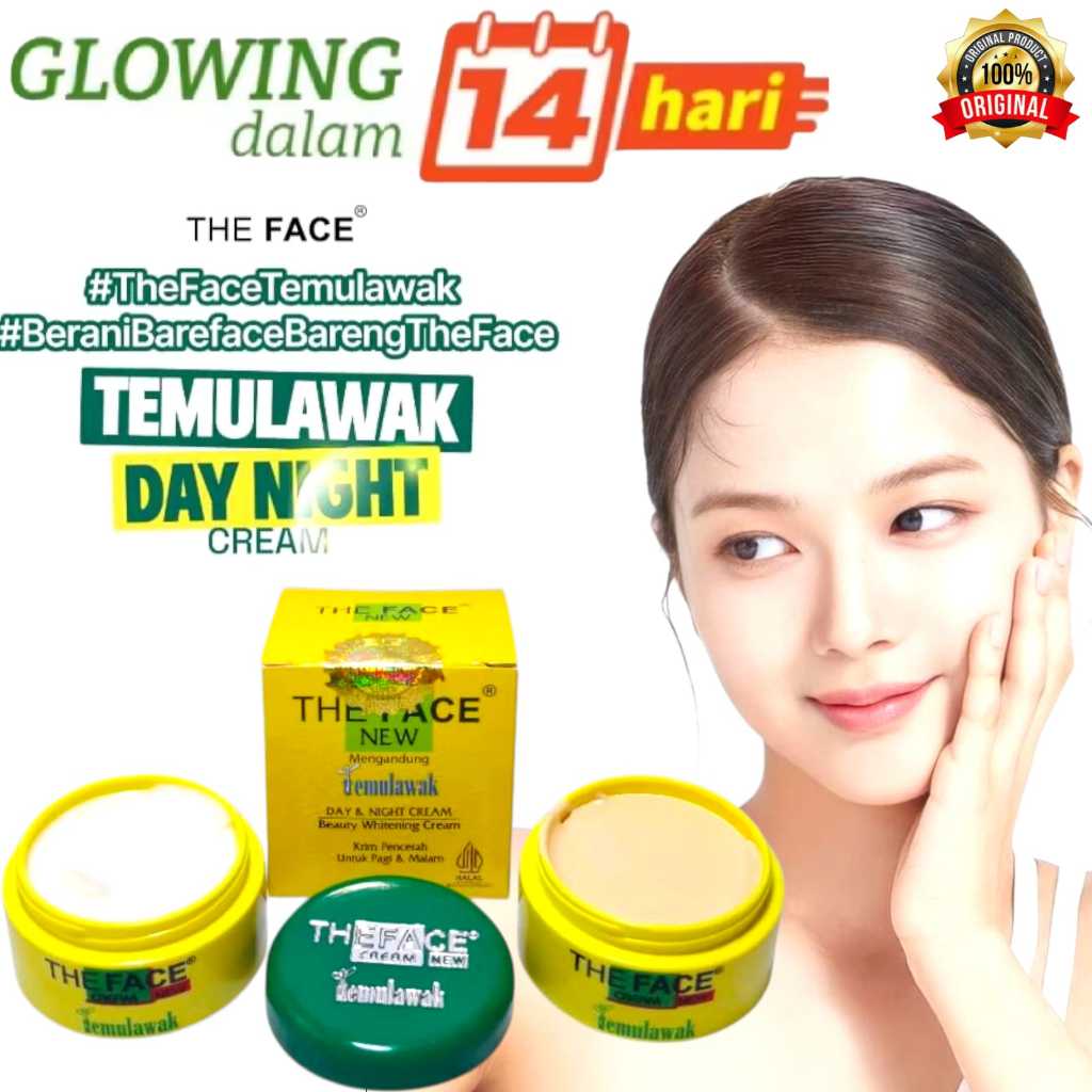 Jual Cream The Face Temulawak Original Ori 50gr BPOM 100% Official ...
