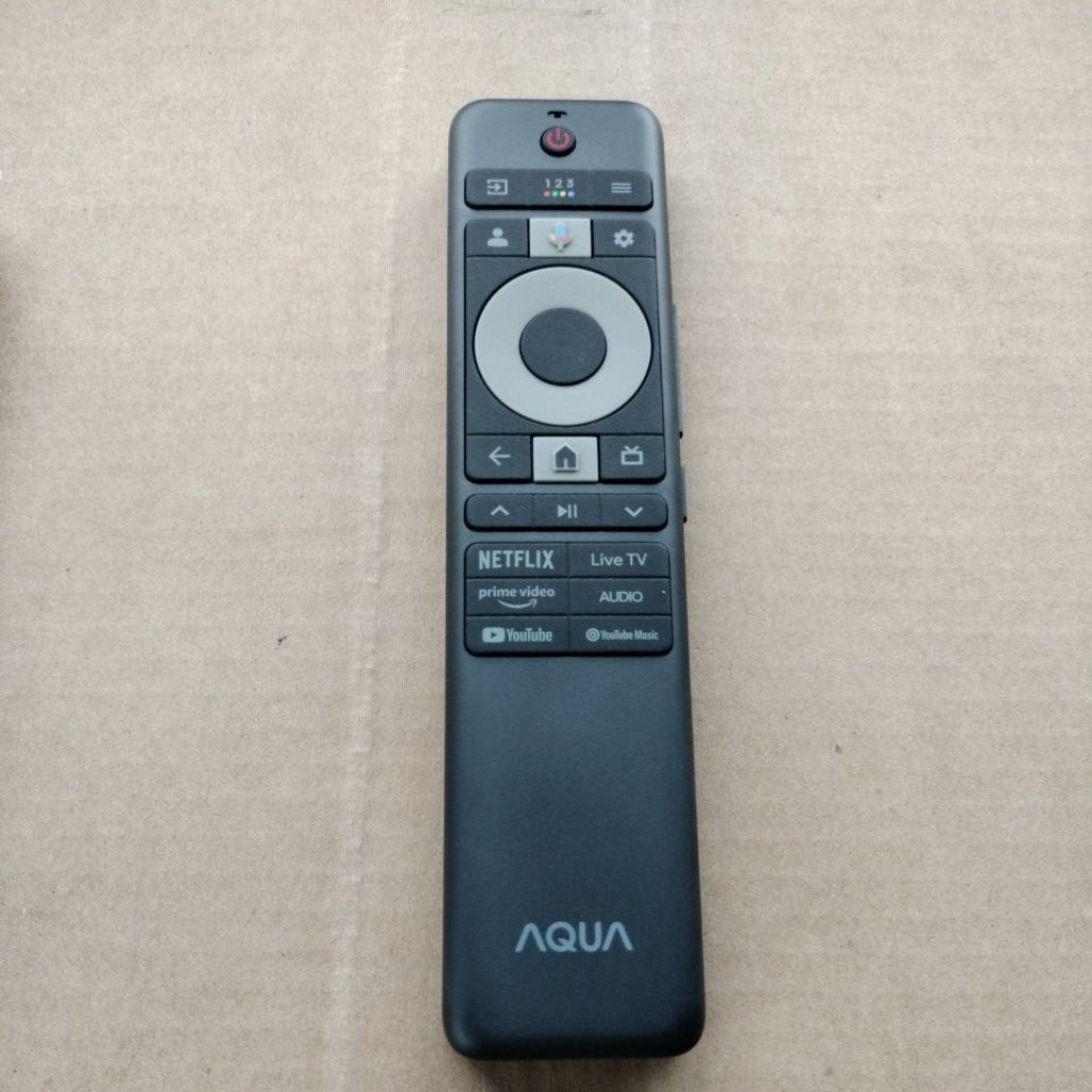 Jual REMOTE REMOT TV AQUA ORIGINAL BARU NEW BISA VOICE NOTE U34GA ...