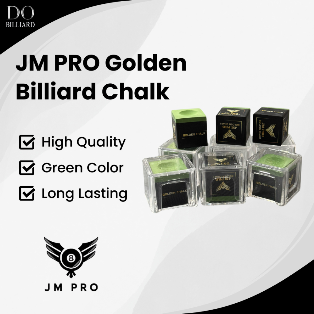 Jual JM PRO Golden Chalk Billiard High Quality / Billiard Chalk / Kapur ...
