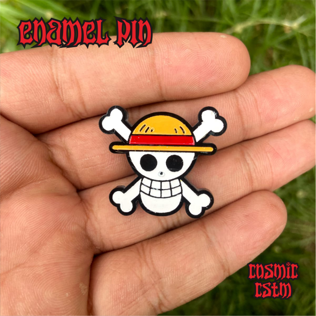 Jual PIN ENAMEL / BROS AKRILIK / PIN AKRILIK ONE PIECE (UNOFICIAL ...