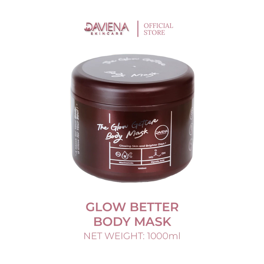 Jual DAVIENA SKINCARE - The Glow Getter Body Mask (1pcs) | Shopee Indonesia