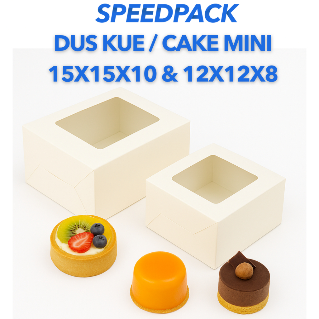 Jual Dus Kue Ivory Putih Ukuran 12x12x8 15x15x10 | Box Cake Tebal Food ...