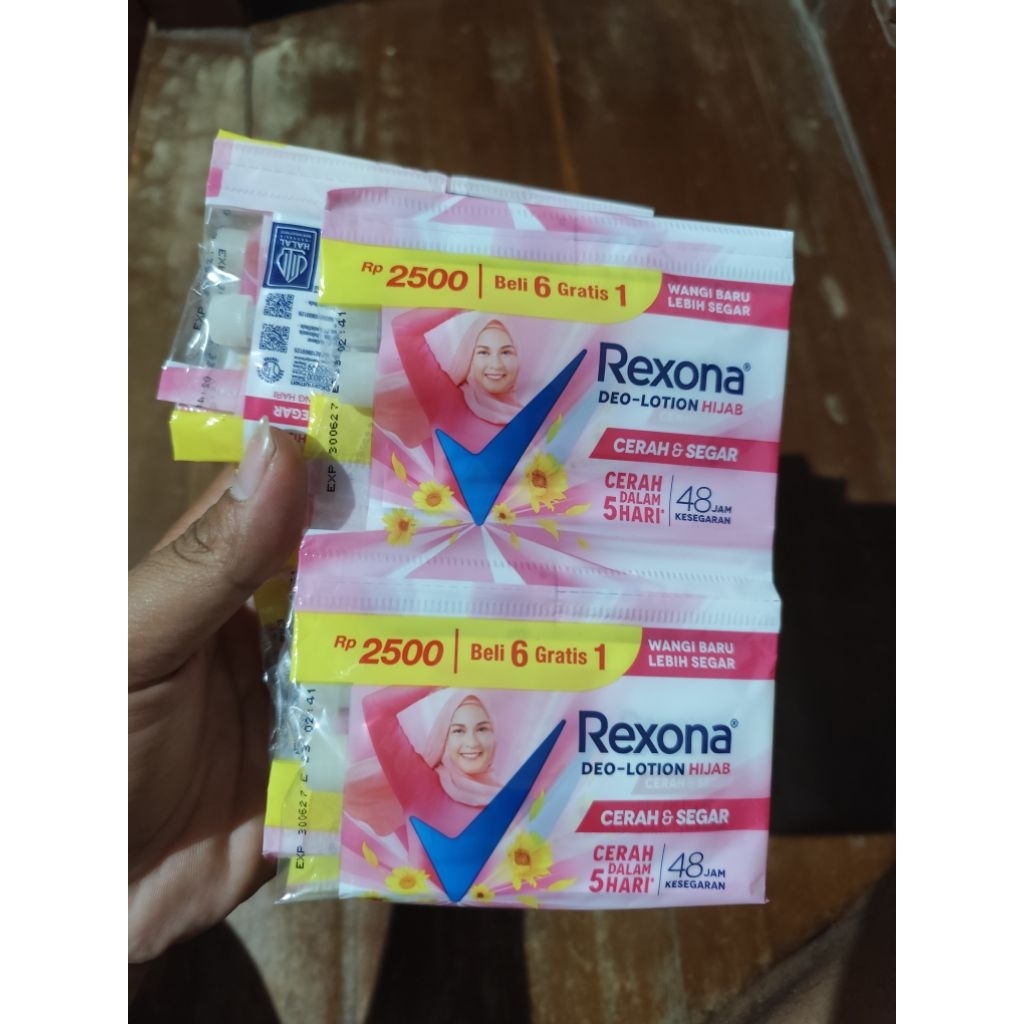 Jual Rexona Women deo lotion sachet isi 12 dalam 1 renceng | Shopee ...