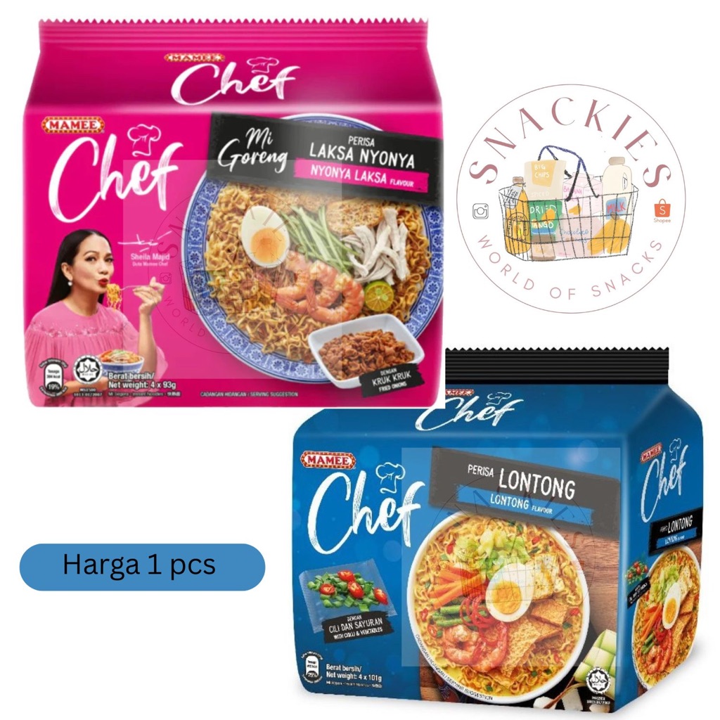 Jual Mamee Chef's Mie Lontong & Laksa Nyonya (ready) | Shopee Indonesia