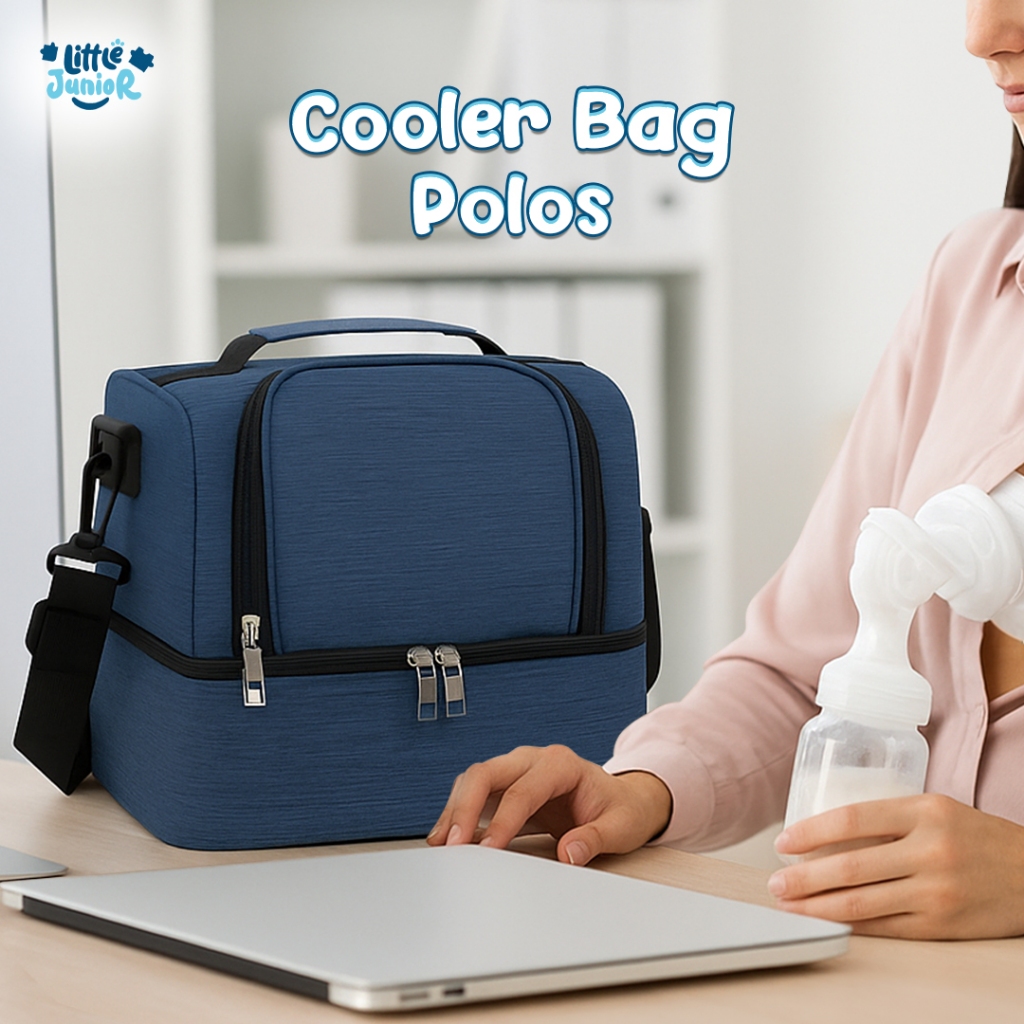 Jual Little Junior Cooler Bag POLOS Tas Asi Mpasi Thermal PVC Premium ...
