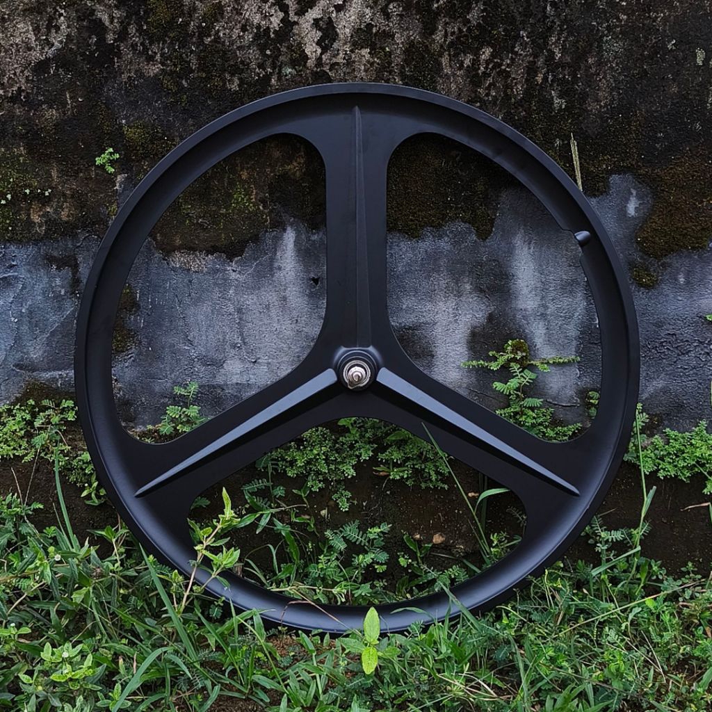 Jual wheelset fixie 3 spoke mettler | Shopee Indonesia