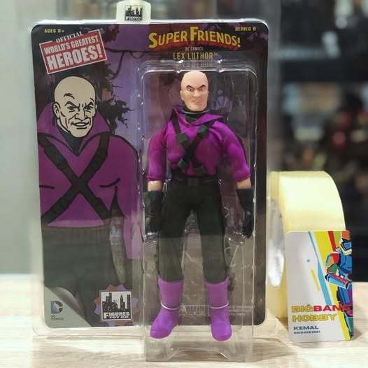 Jual DC COMICS VINTAGE FIGURE SUPERFRIENDS SERIES LEX LUTHOR ACTION ...