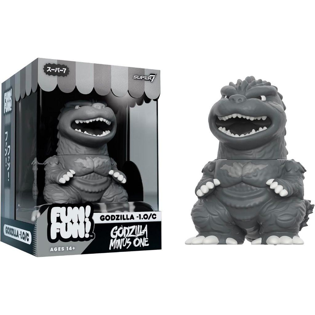 Jual Super7 Fun! Fun! Toho Godzilla Minus One (Grayscale) Vinyl Figure ...