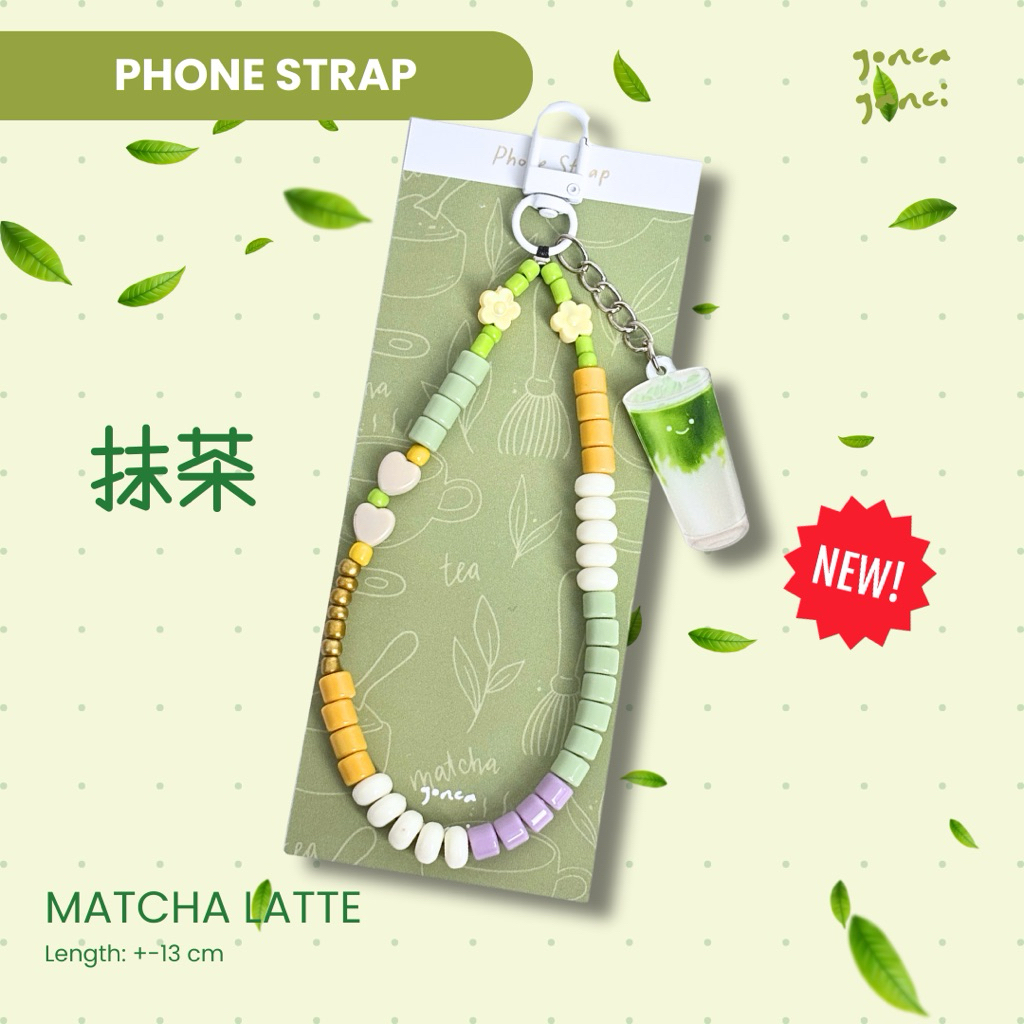 Jual Gonca Ganci Phone Strap with Charm | Tali Gantungan HP - Matcha ...
