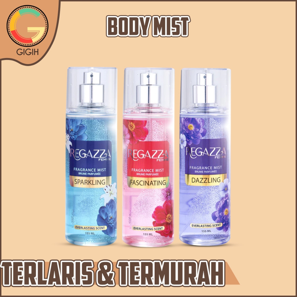 Jual REGAZZA FRAGANCE BODY MIST 155ML SERIES ( READY SEMUA VARIAN ...