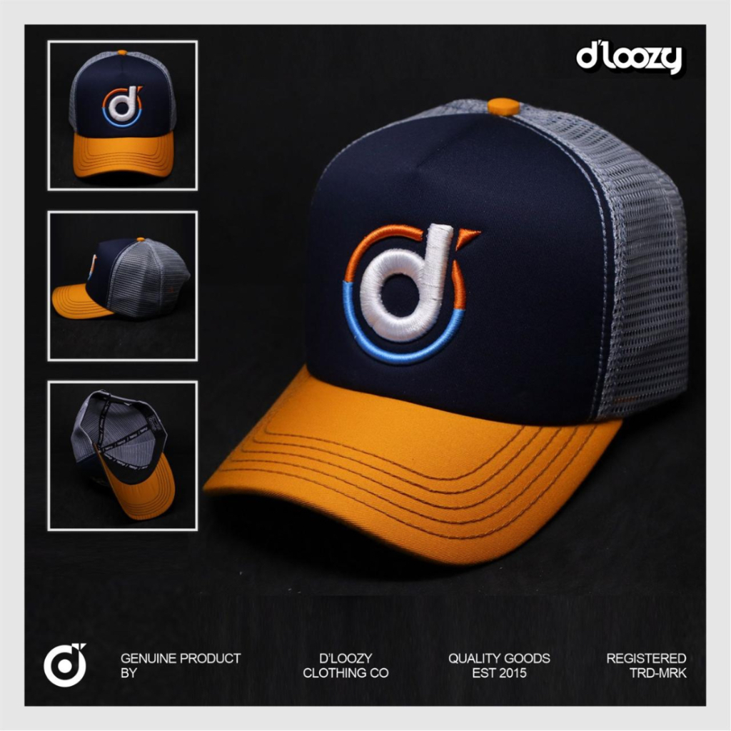 Jual Dloozy Topi Jaring Proshop Original Official Hitam Skaters Drip On ...