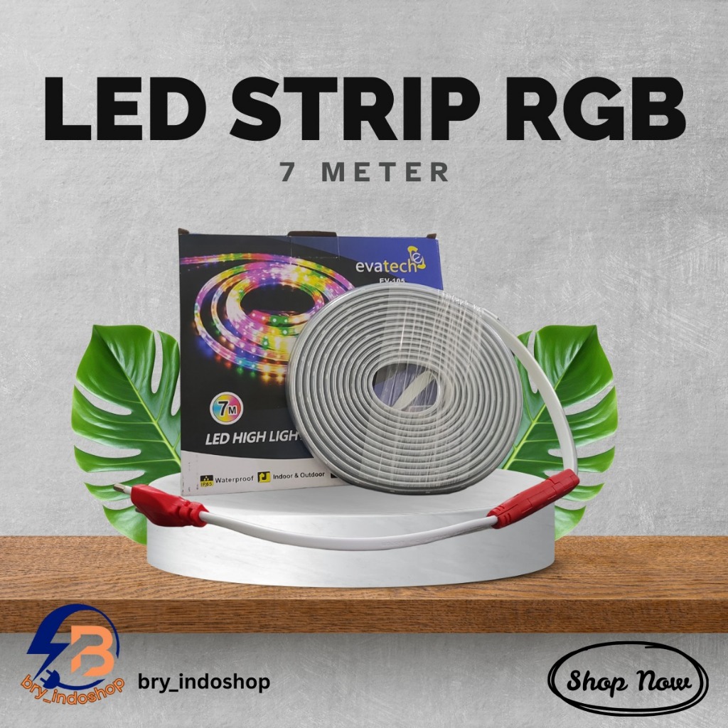 Jual LAMPU STRIP RGB 7METER - WARNA WARNI DEKORASI | Shopee Indonesia