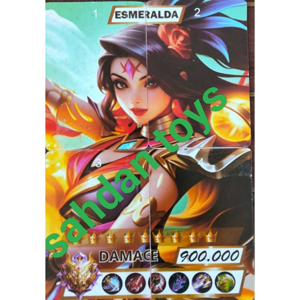 Jual Koleksi KOLO Kartu Mobile Legends 4D/Kartu Augmented Reality/Kartu ...