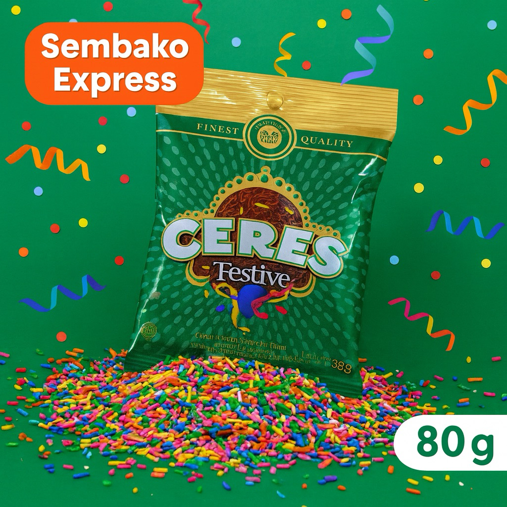 Jual Ceres Meses Cokelat Warna-Warni Festive 80g | Shopee Indonesia