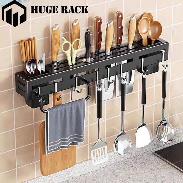 Jual Rak Bumbu Dapur Dinding Rak Pisau Dinding Dapur Stainless Steel ...