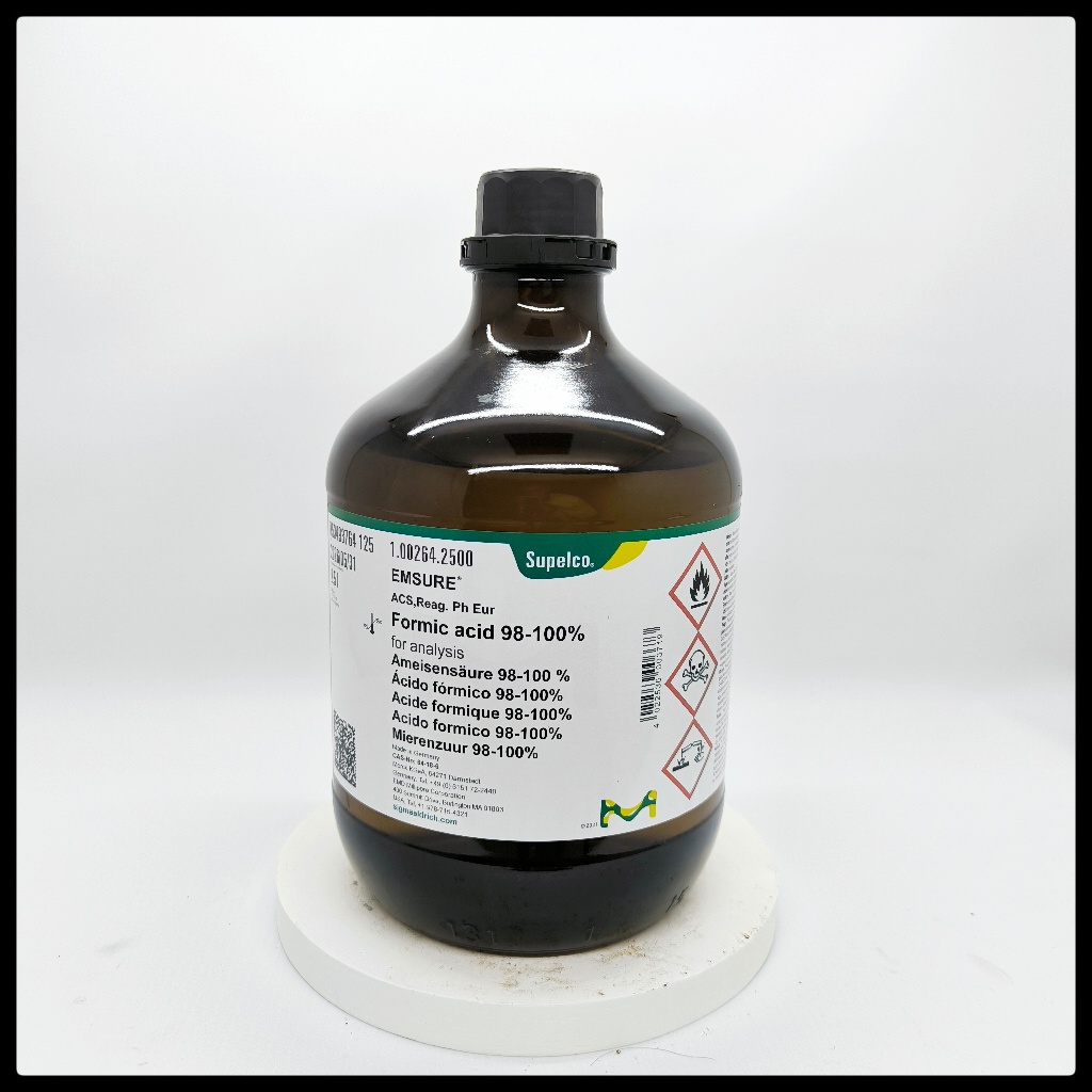 Jual FORMIC ACID / ASAM FORMAT / HCOOH MERCK 100264 2,5L ORIGINAL ...