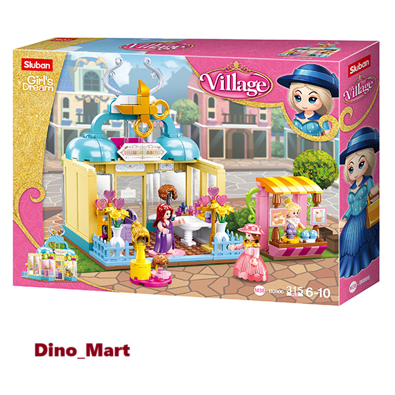 Jual Sluban Brick Village Salon Hairdressing M38-B0906 - Mainan Anak - Mainan Balok - Mainan ...