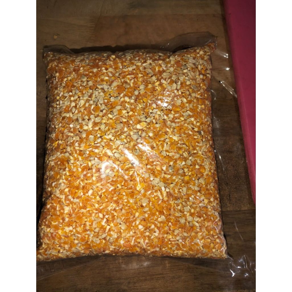 Jual Jagung Giling, Jagung Pecah Kasar, Pakan hewan Ternak. Kemasan 1 ...