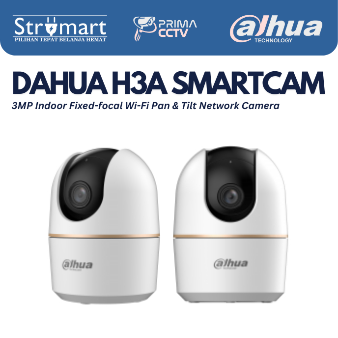 Jual SMARTCAM DAHUA DH-H3A 3MP CAMERA CCTV | Shopee Indonesia