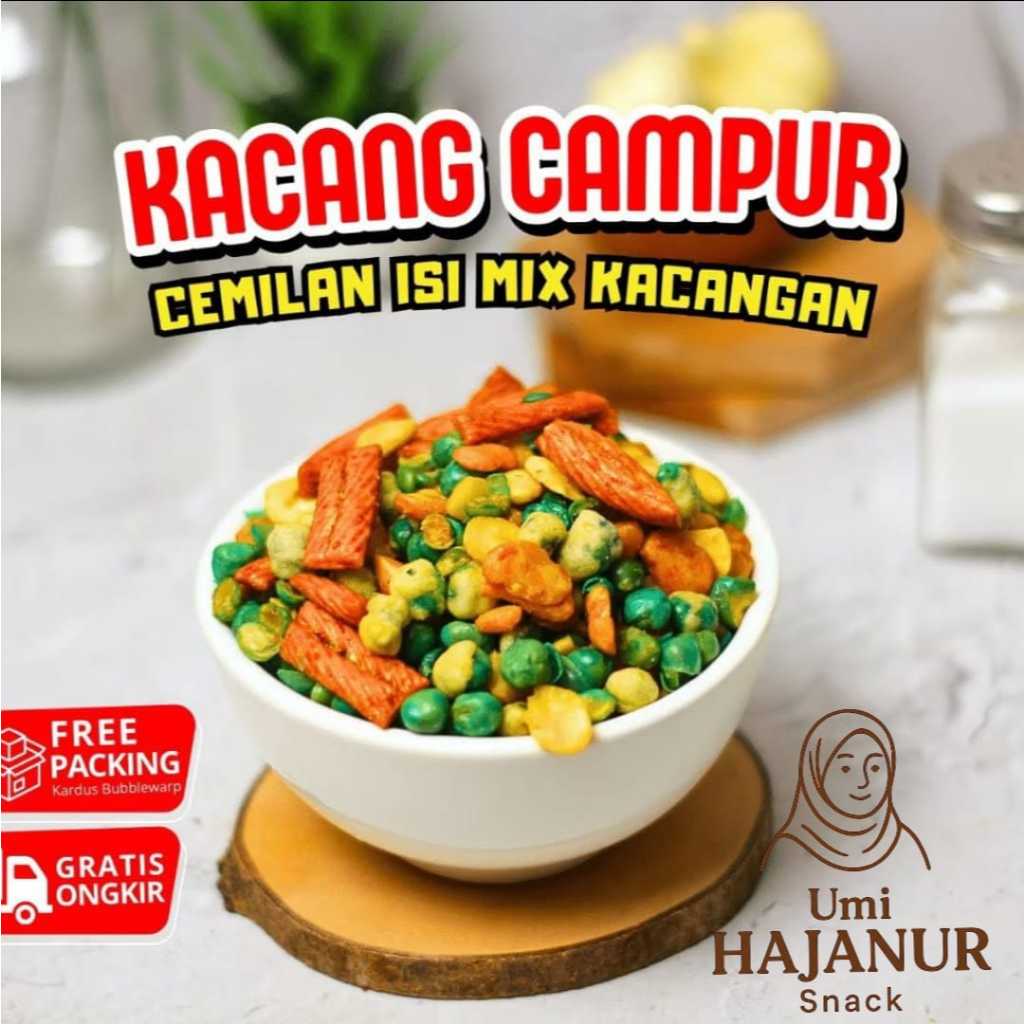 Jual KACANG MIX CAMPER ISI 1KG | Shopee Indonesia