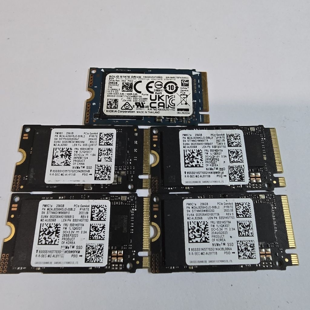 Jual SSD M2 M.2 NVME 256GB 2242 2280 GEN4 GEN 4 SAMSUNG WD sk hynix ...