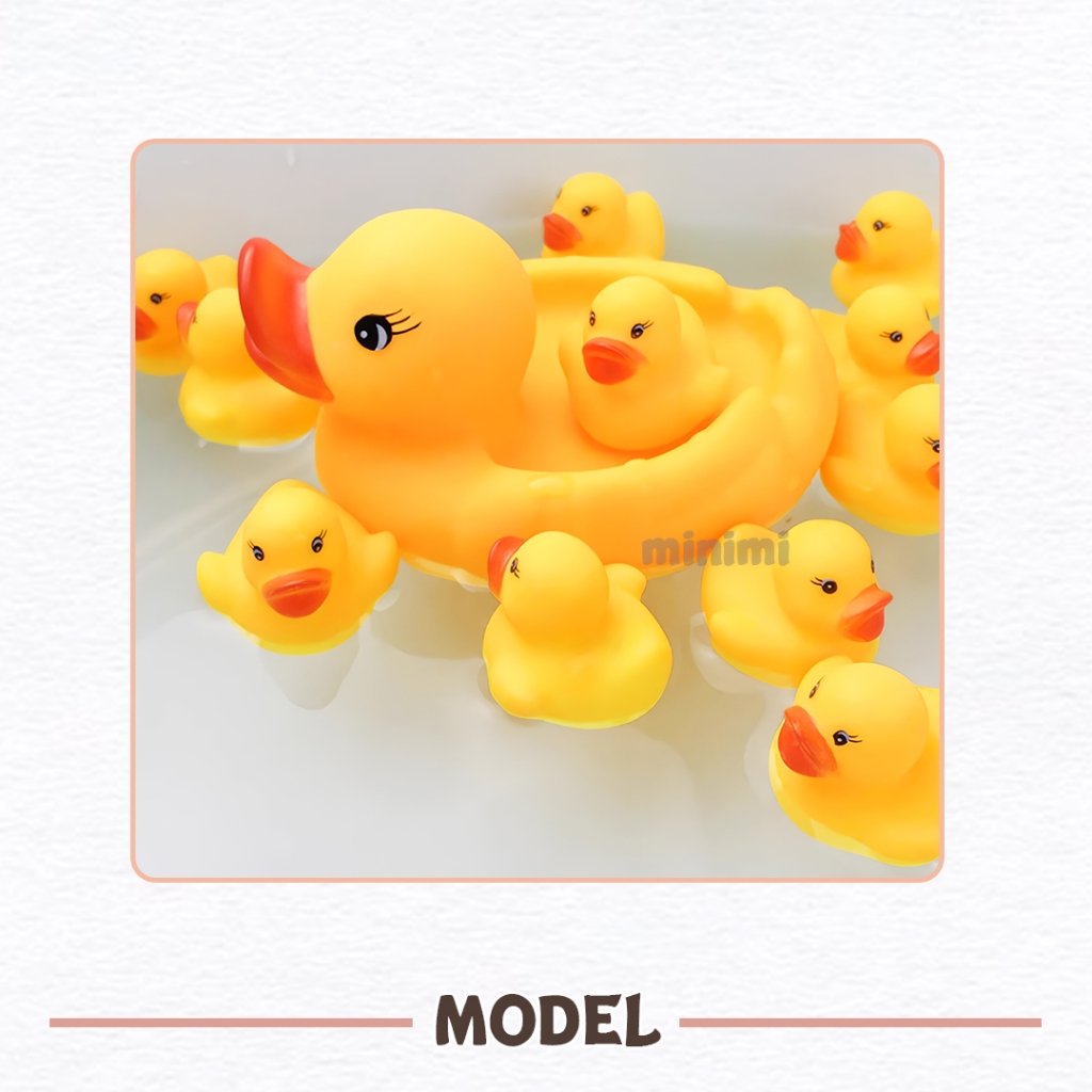 Jual Minimi Mainan Bebek Berenang Set 4 Pcs Mainan Mandi Anak Bisa ...
