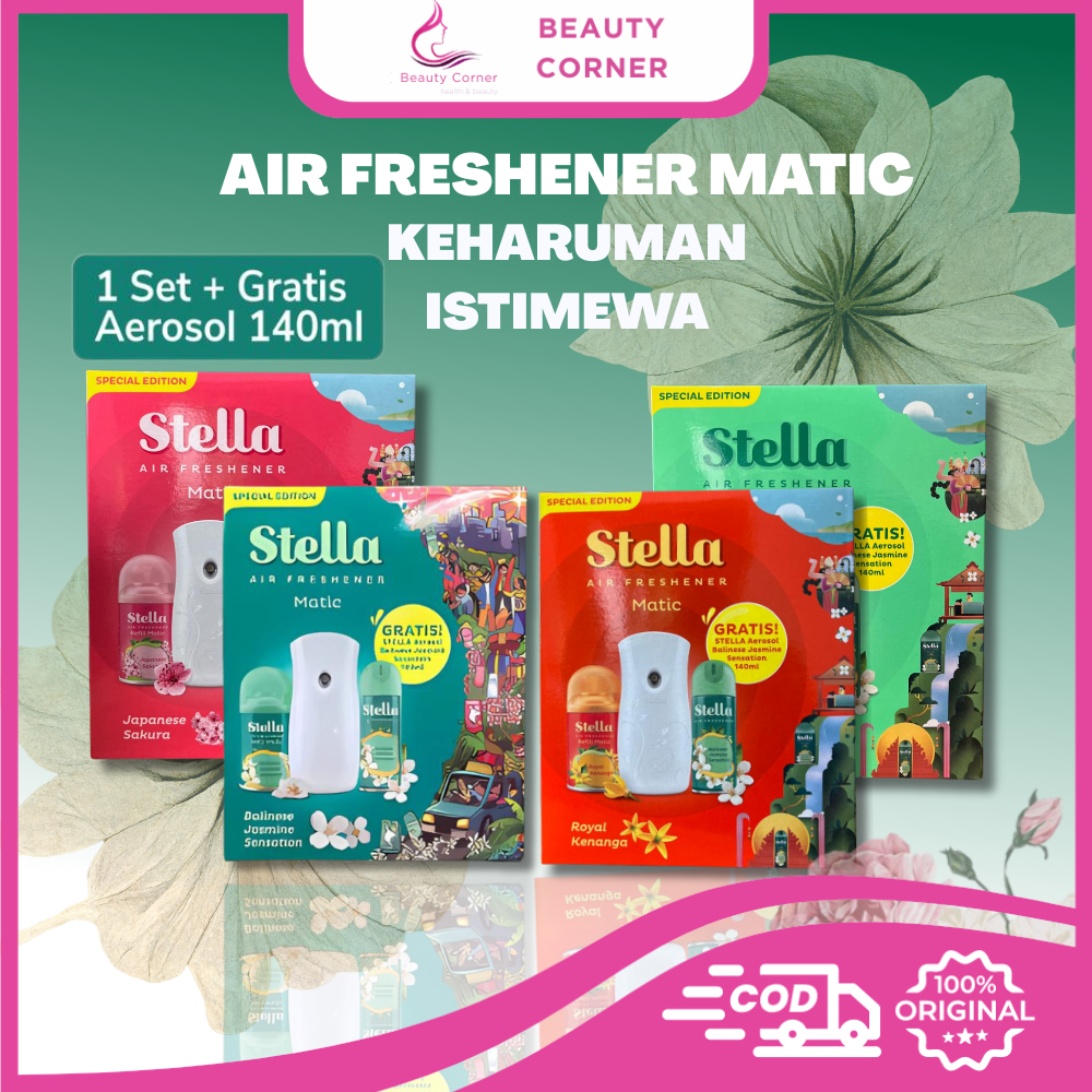 Jual Stella Matic Box Set Special Edition Free Aerosol 140ml | Shopee ...