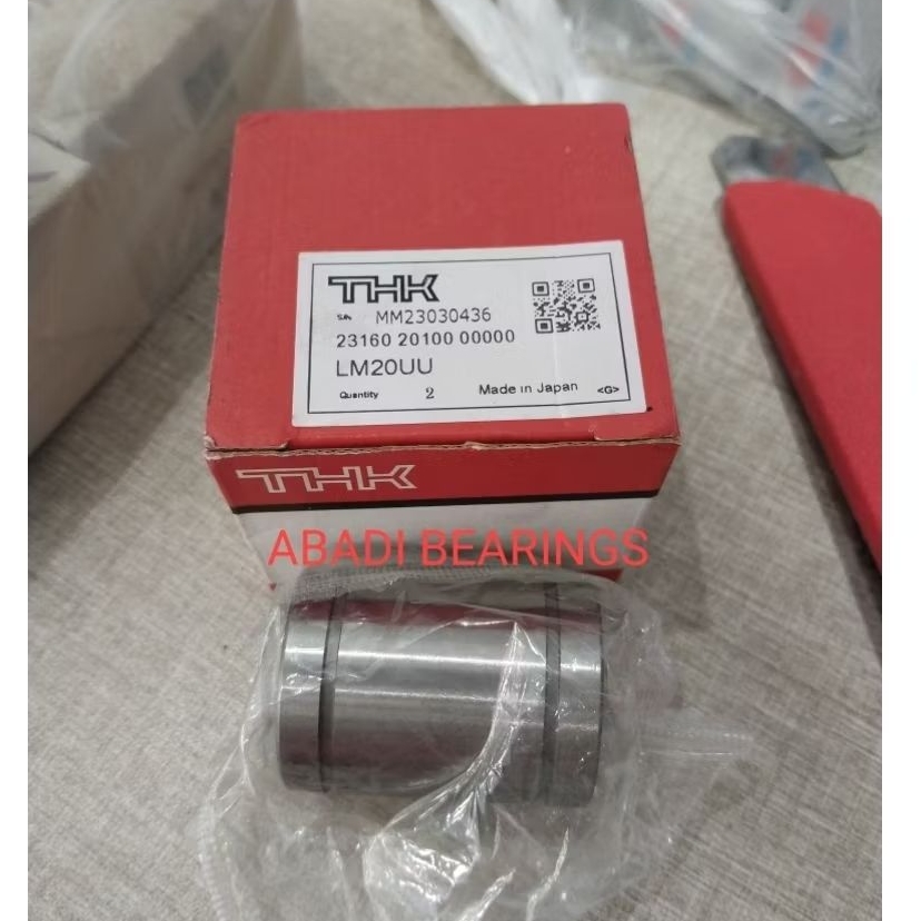 Jual BEARING LINEAR LM 20 UU/LM20UU THK(HARGA PERPCS) | Shopee Indonesia