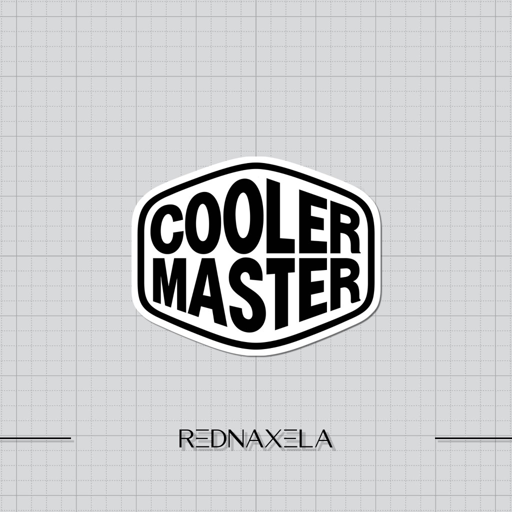 Jual Stiker Vinyl Cooler Master Logo Stiker Koper Outdoor Stiker Laptop ...