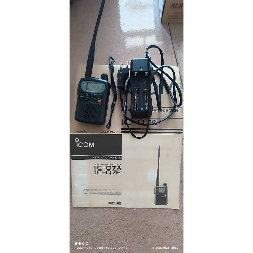 Jual Icom IC-Q7A handy Talky specifications guaranteed 30 - 1300 MHz ...
