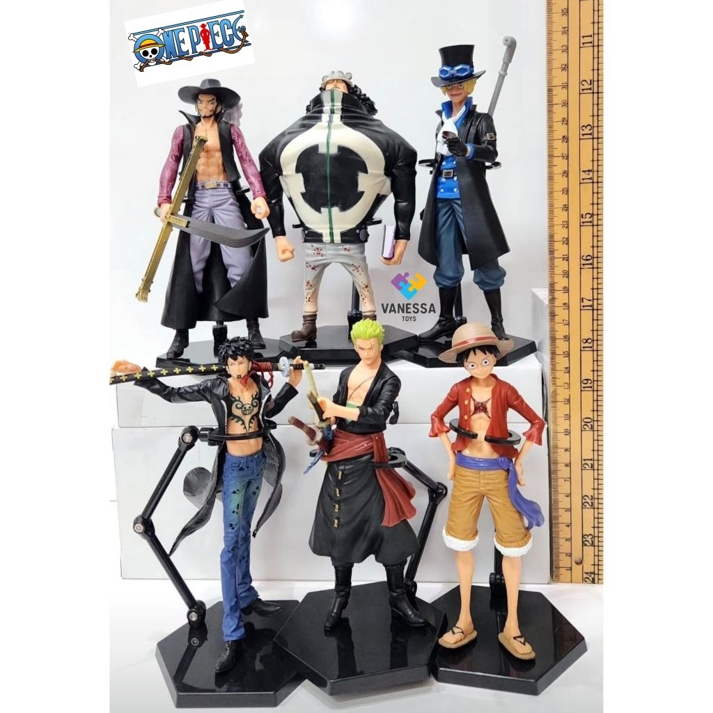 Jual Action Figure One Piece 6 Karakter Bisa Pilih Varian Bahan PVC ...