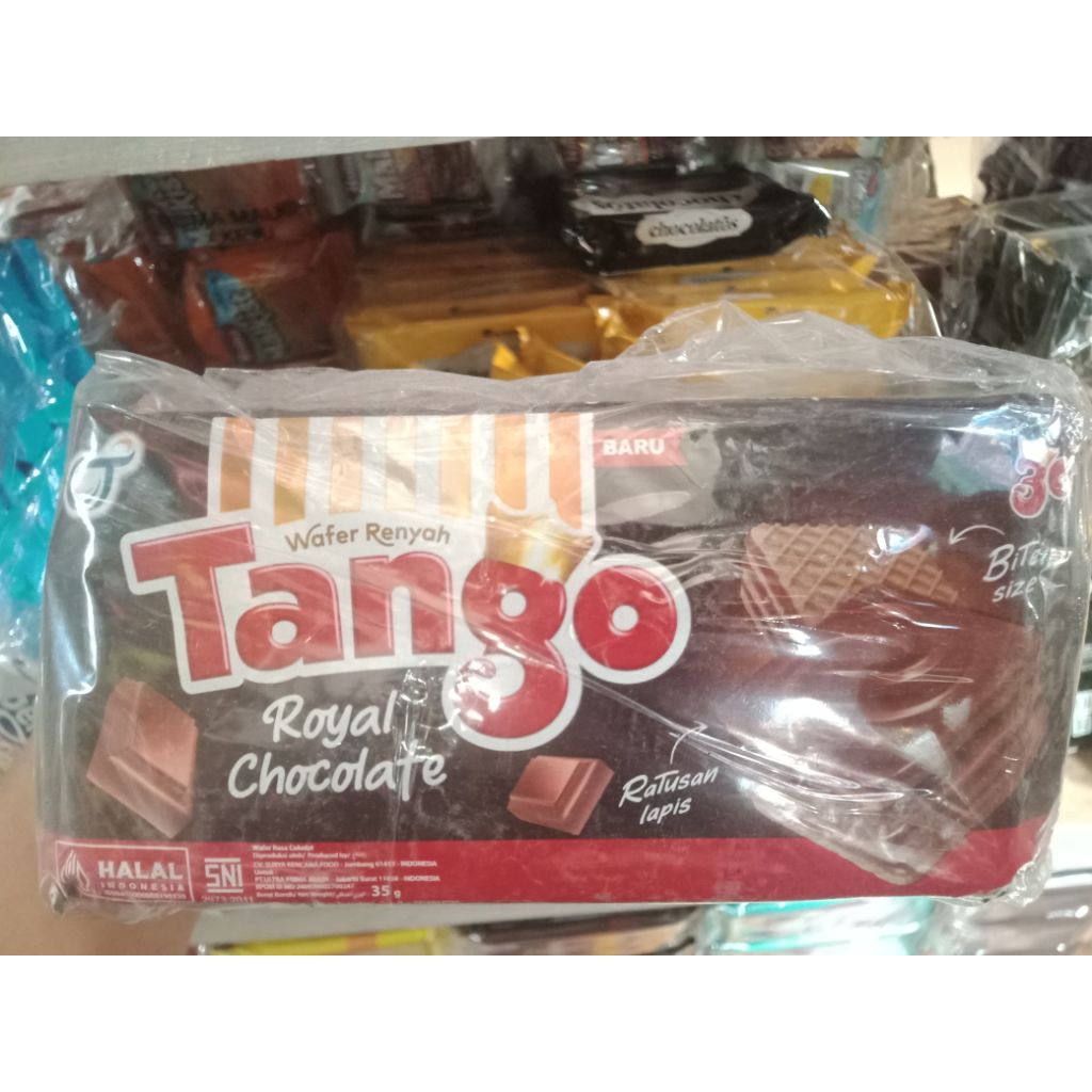 Jual Tango Wafer Rasa Cokelat 10Pcs x 35gr | Shopee Indonesia