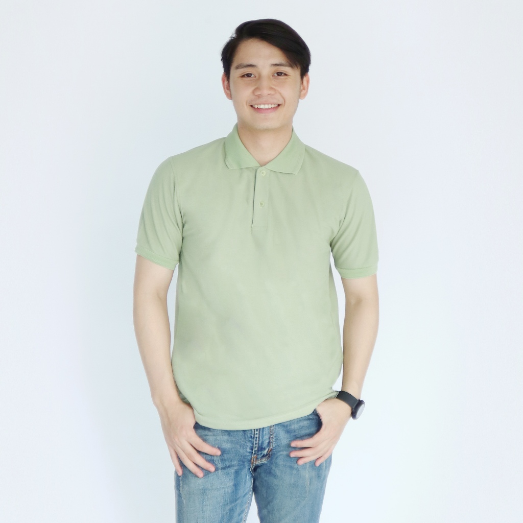 Jual liso wear - Polo Shirt Polos Hijau Sage | Kaos Polos Kerah Pria ...